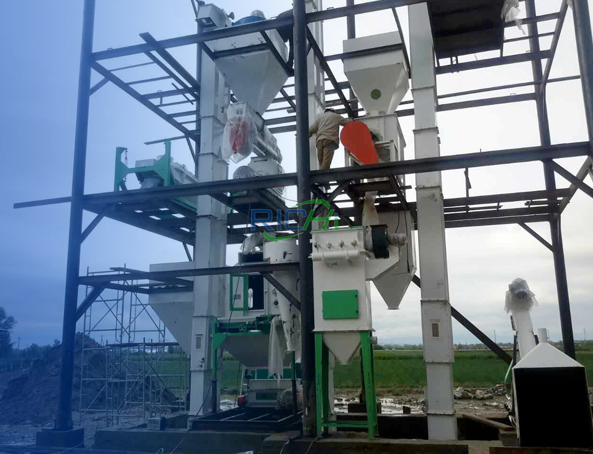 Main Equipment of 3-4 t/h Animal Feed Production Machine - Pellet Maker